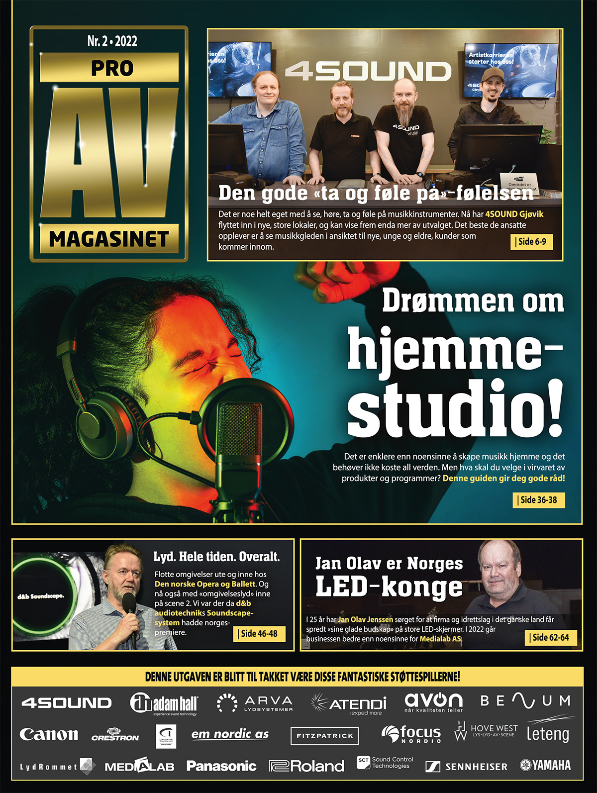 Ta kontroll på lyden – PROAVMAGASINET.no